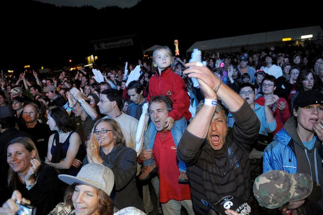 Openair 12000 Personen Besuchen Hoch Ybrig Openair