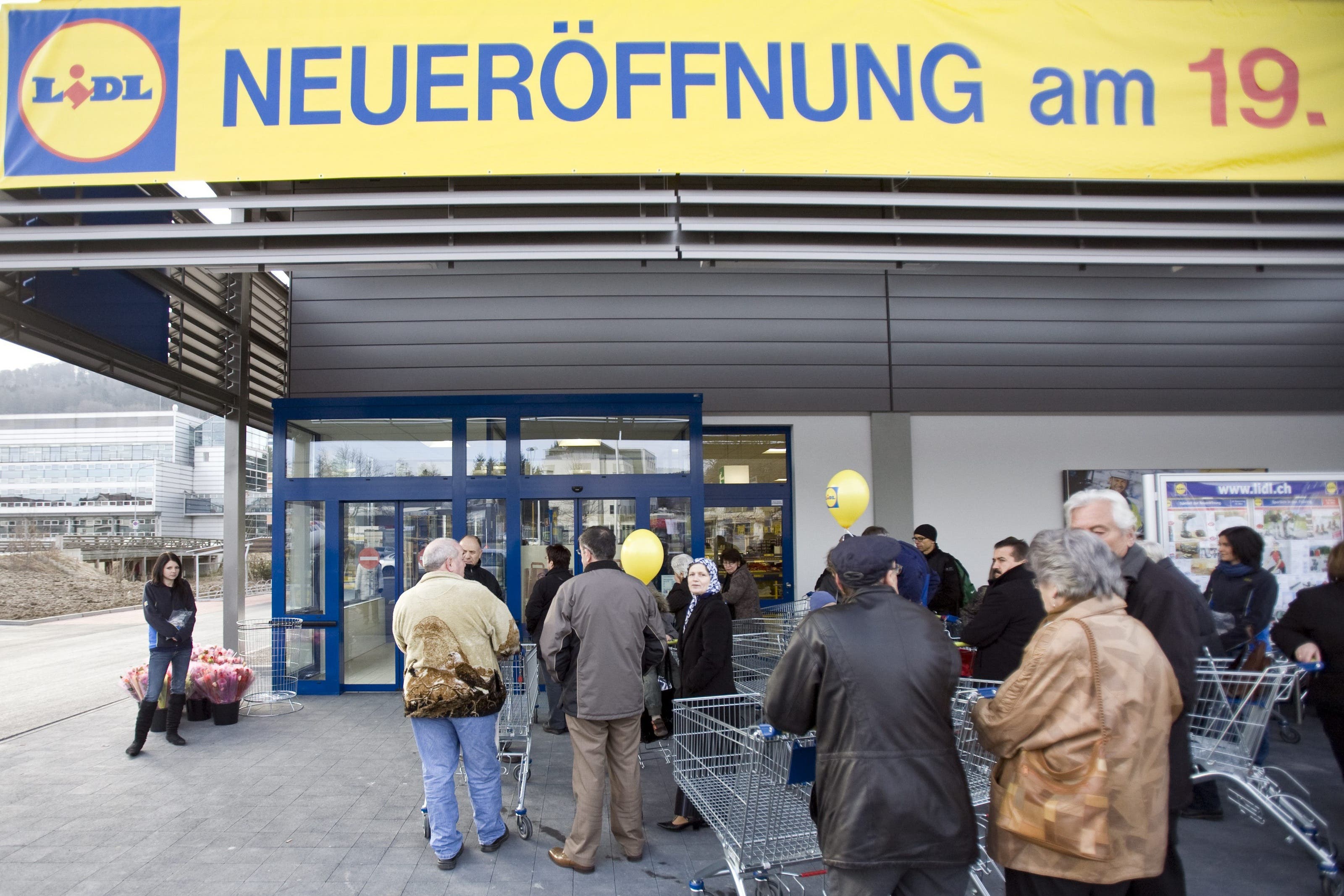 Bildstrecke - 10 Jahre LIdl in der Schweiz Bildstrecke - 10 Jahre LIdl in der Schweiz