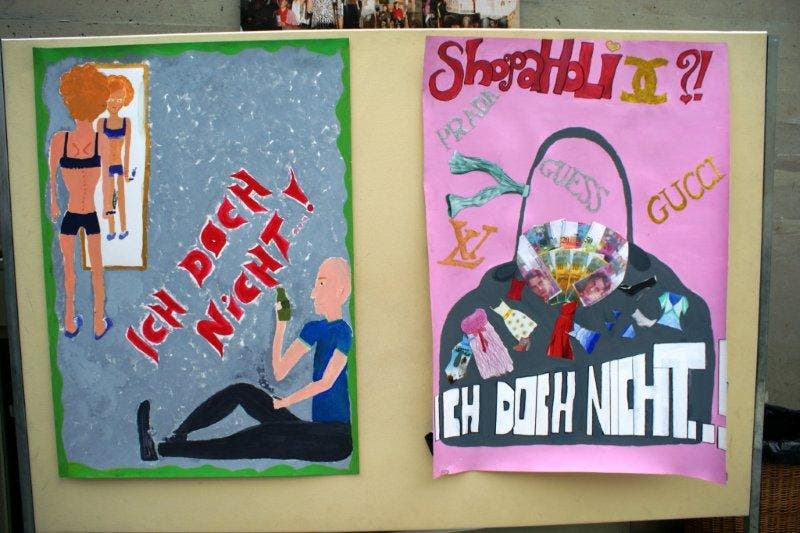 Bildstrecke Attraktive Plakate Zur Suchtprävention